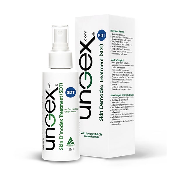 Tratamiento de demodex de la piel Rosacea para el acné Solución Ungex