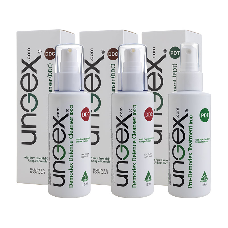 Basic Natural Demodex Mite Treatment Kit-p | Ungex