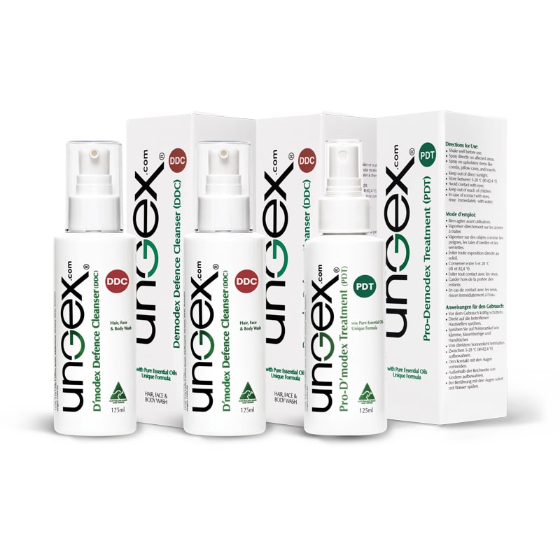 Premium Kit A2-p | Acne and Rosacea | Ungex Demodex Solutions